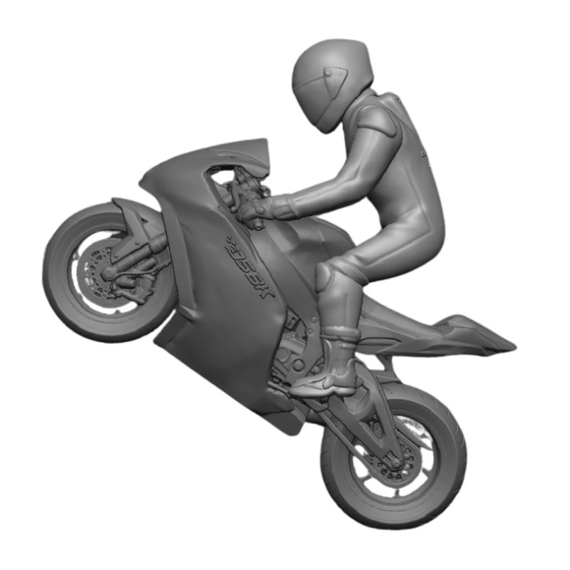 3D print bike trophy cad design - Precious3D